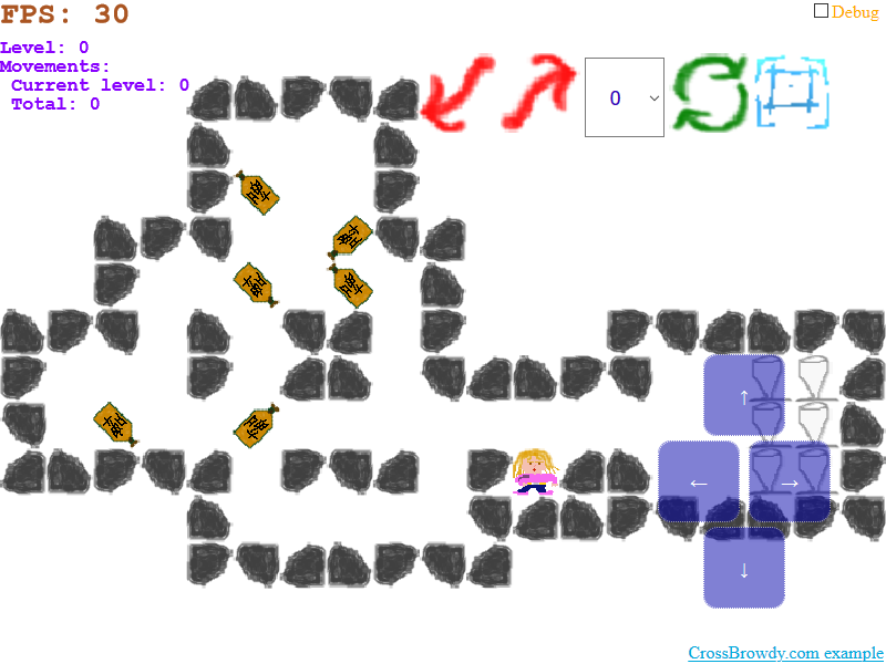 Advanced: Sokoban game - Example